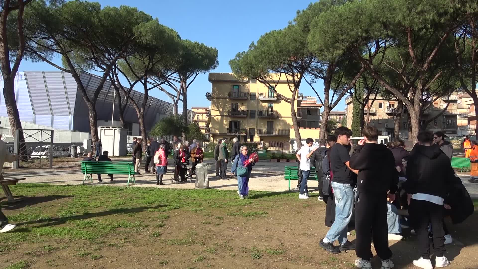 Roma, Inaugurata a Torre Angela il parco Staffette Partigiane senza ...